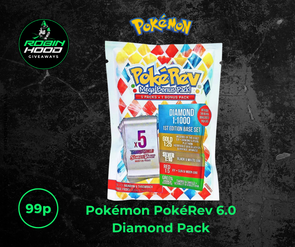 PokéRev 6.0 Diamond Pack – Robinhood Giveaways Ltd